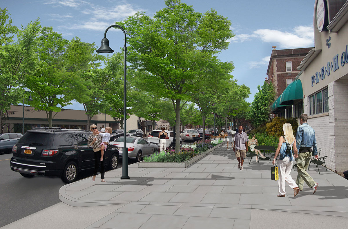 Franklin Avenue Streetscape Concept Plan - RGR Landscape