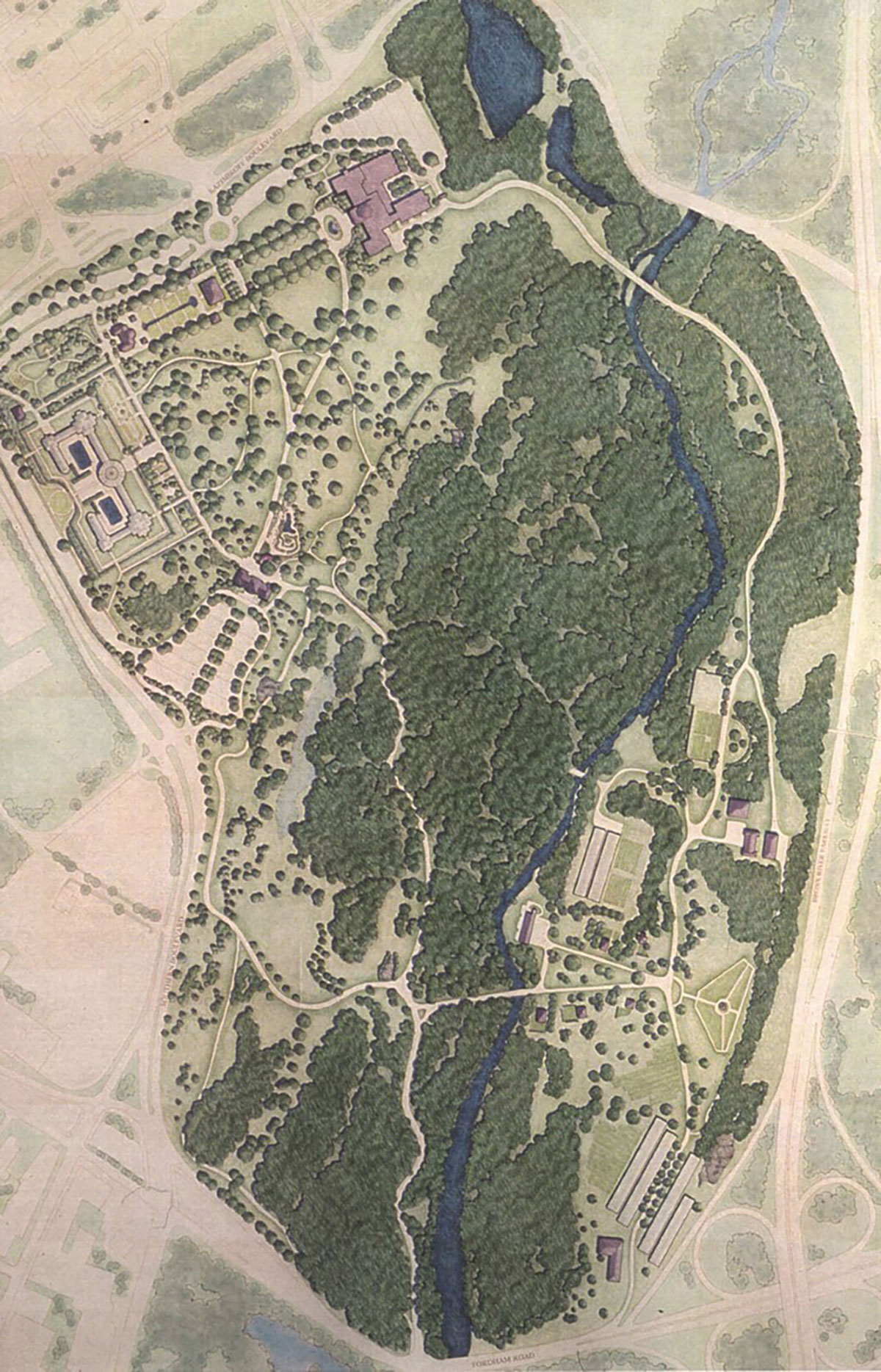 New York Botanical Garden Master Plan - RGR Landscape